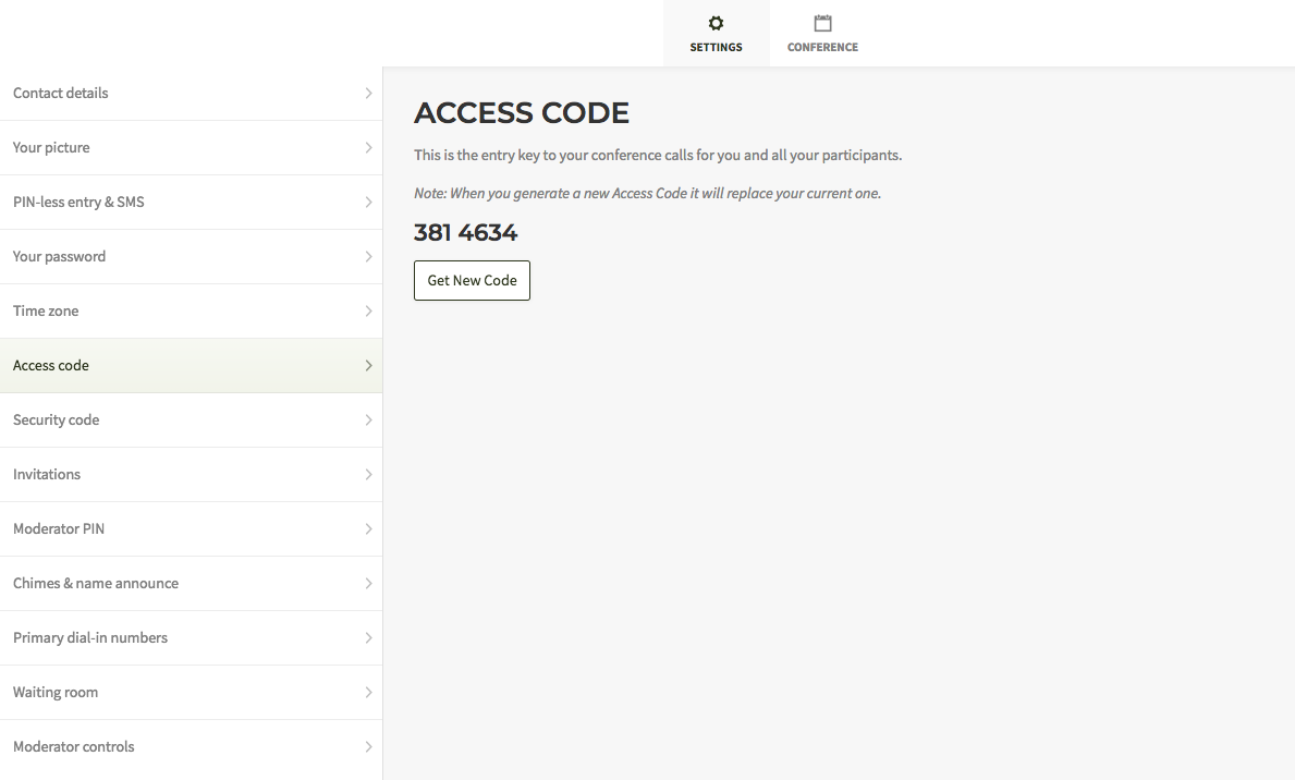 How Can I Change My Access Code? How Can I Change My Access Code?